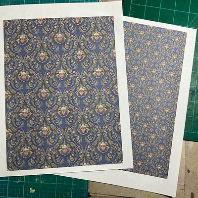 Blue Siding Printable Scale Siding Printable Old Siding Printable Old ...