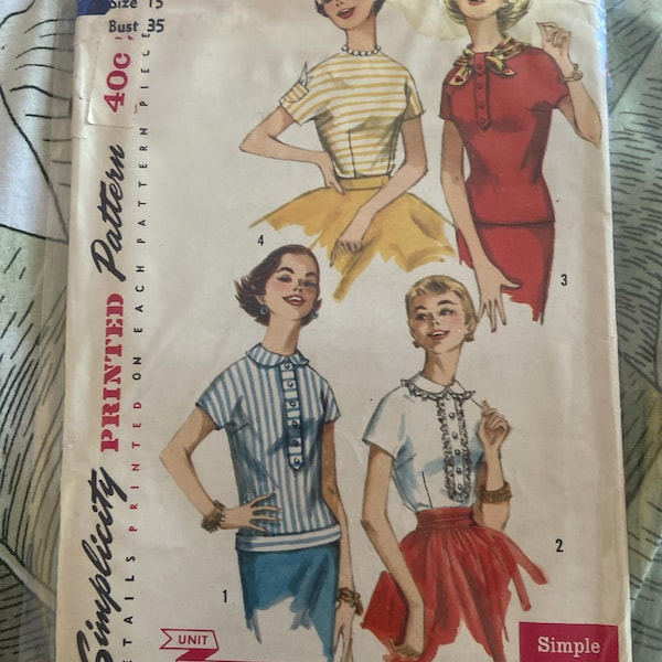 1970s Vintage Sewing Pattern Simplicity 5466 6156 9676 7211 6518 8746 6839 9080 5419 8745 6984 ...