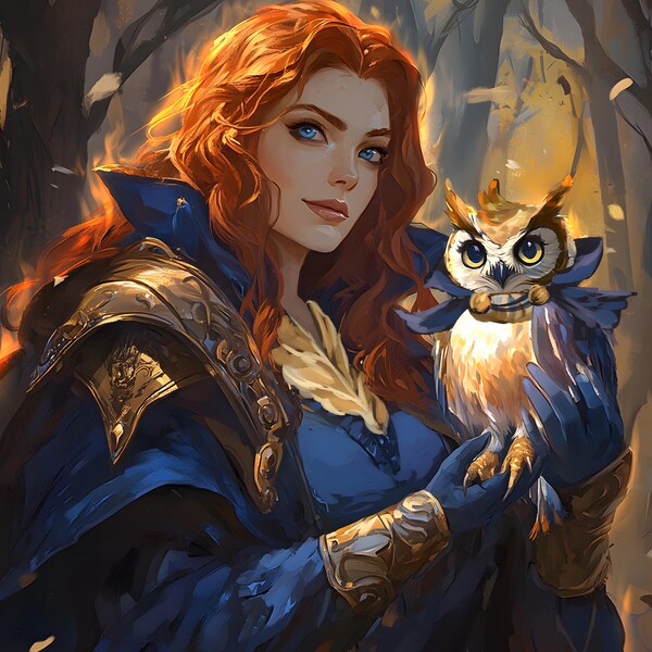 Fantasy Character Commission, Custom Commission, Dungeons and Dragons ...