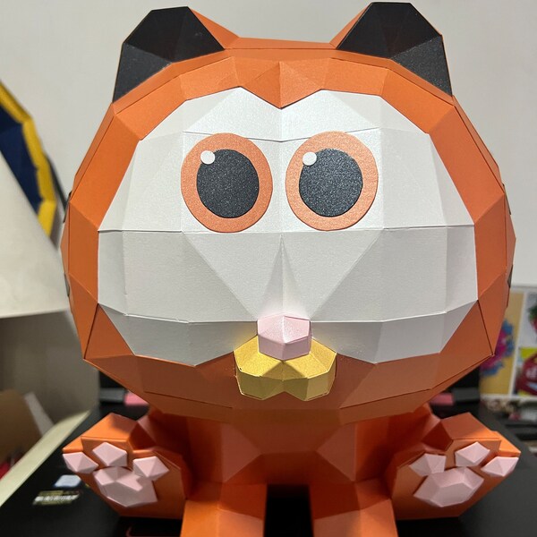 Papercraft Squid Game Mask template V2 / Mascara El Juego del Calamar ...