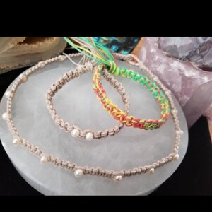 Handmade Hemp and Genuine Gemstone Jewelry by CreativeEarthJeweler