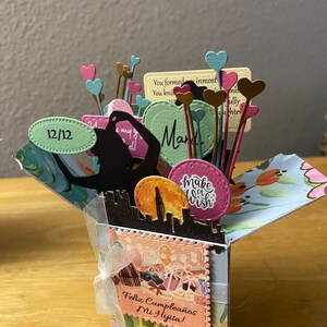 Custom Explosion Box Card Personalized Handmade Custom - Etsy