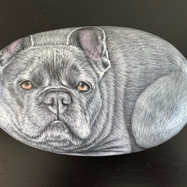 Small Fish Painted Pebble! Hand Painted With Acrylics and Finished With ...