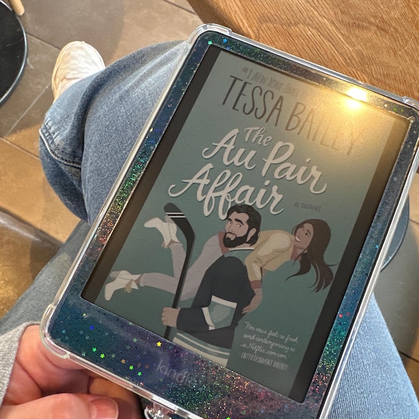 Bookish Sticker Inspired Kindle Insert - Neutral Checkered Compatible ...