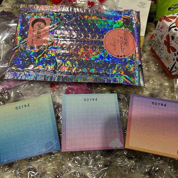 Sticky Notes, Cute Sticky Notes, Pretty Post It Notes, Aesthetic Sticky ...