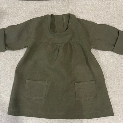 Girl and Baby PDF Sewing Patterns Drop Shoulder Dress Top Clothes ...