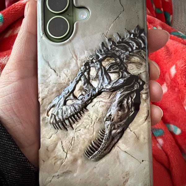 Fossil Bone Phone Case, Prehistoric iPhone Cover, Dinosaur Samsung ...