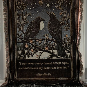 Dark Academia Poster Print Gothic Room Decor Crowcore Decor Dark ...