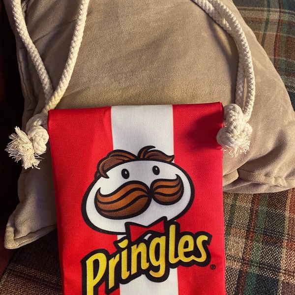 Quirky KRISPY KREME DOUGHNUT Backpack and Sling Crossbody Bag for Man ...