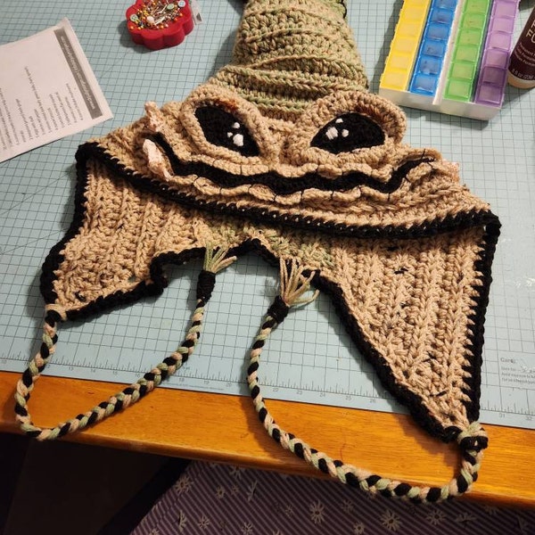 Burlap Chap Hood Crochet PATTERN this is Not a Finished Item - Etsy