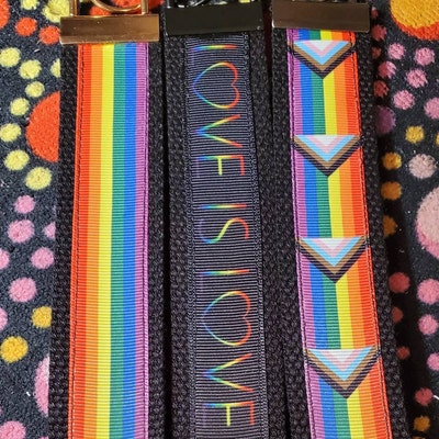 Progress Pride Flag Printed Grosgrain Ribbons 1-1/2 Inch,7/8 Inch,5/8 ...
