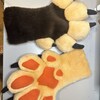 Canine and Feline Feral Hand Paws Digital Pattern (two in One!) (PDF ...