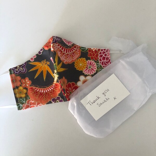Handmade Gift Tags / Khandi Cotton Rag / Birthday Gifts / Floral Gift ...