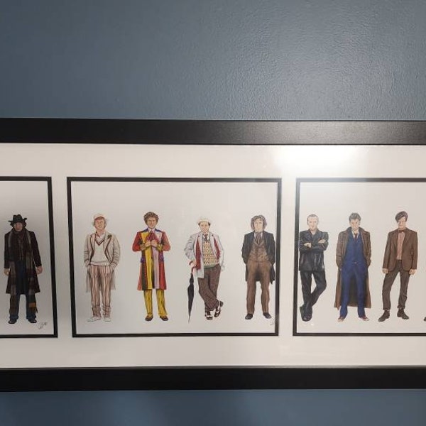 X-files Art Print A4 Size Fox Mulder Dana Scully Walter Skinner ...