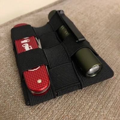 Square EDC / USB Flashdrive Pocket Organizer - Etsy