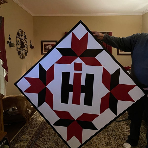 4'x4' IH Barn Quilt - Etsy