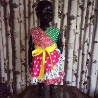 Instant Download PDF Sewing Pattern Toddler / Girl Wrap Dress 12 18 ...
