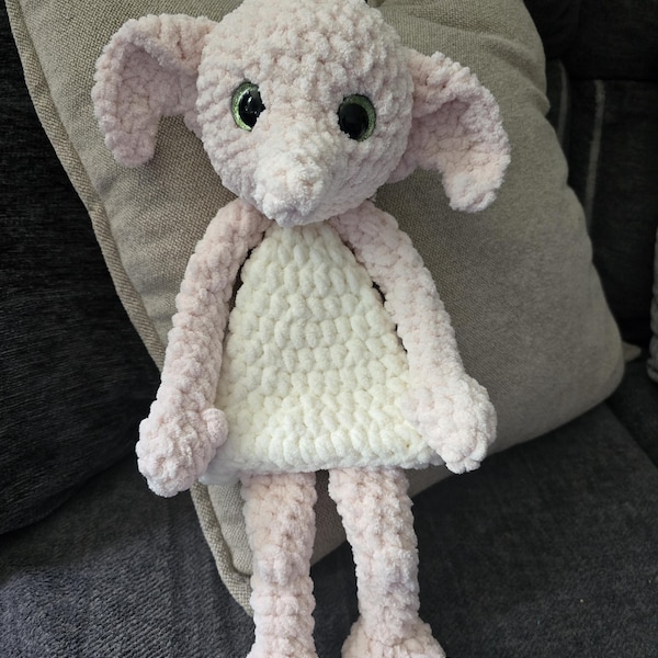 No Sew English PDF Crochet Pattern Bulky and Quick Plush House Elf ...