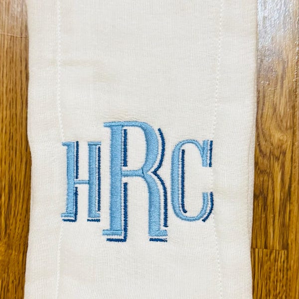 8 Sizes - Large Sloan Shadow Monogram Font - Block Letters Machine ...