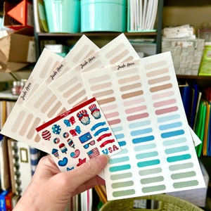 NEW Holiday Planner Stickers, Cute Holiday Icon, Calendar, U.S ...