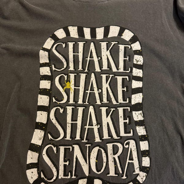 Shake Shake Shake T-shirt - Awesome Cool Halloween Costume Tee, Stripe ...