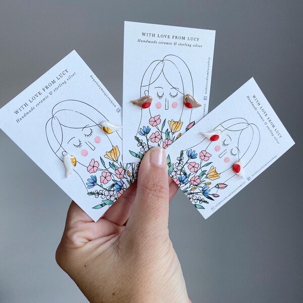Clay Cutter Bird • Birds Cutters • Robin Mirrored • Springtime ...