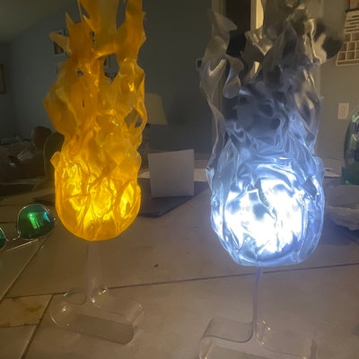 Floating Fireball Prop 2.0 Cosplay Convention Halloween - Etsy