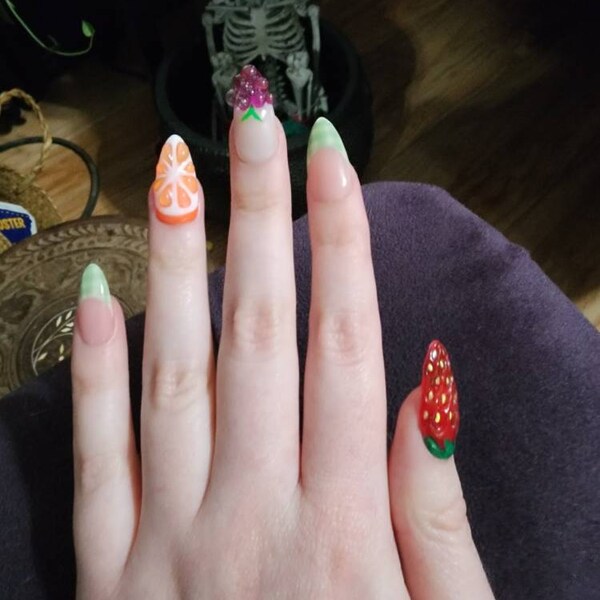 Gold Renaissance Roman Art Inspired -reusable Press on Nails - Etsy