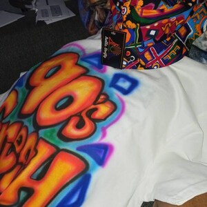 Airbrush 90's Fresh Prince Design Free Shipping - Etsy