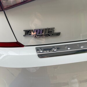 TARDIS Chameleon Edition Dr Who Car Emblem Chrome Plastic | Etsy