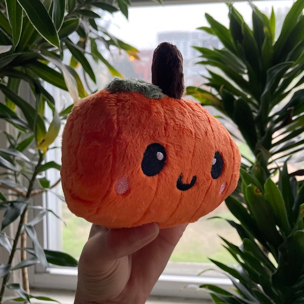 Plush Pumpkin | Stuffed Pumpkin Plush | Halloween Decor | Stuffie ...