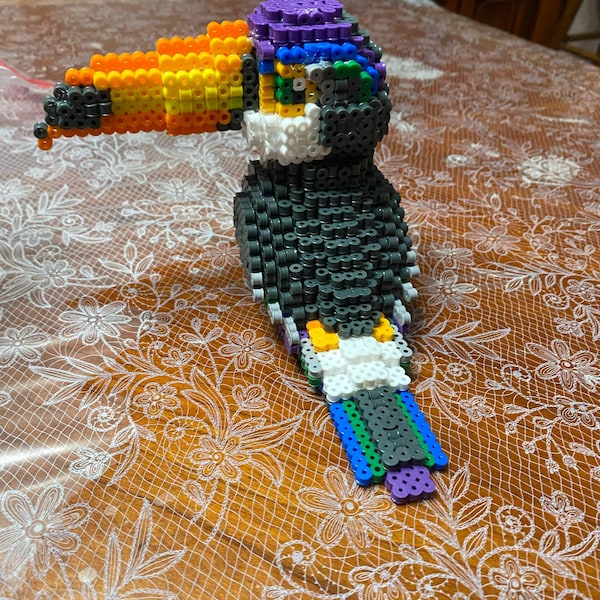 Deer 3D Perler Bead Pattern Tutorial - Etsy