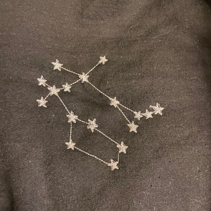 Zodiac, Embroidery Design for Machine Embroidery. Star Constellation ...