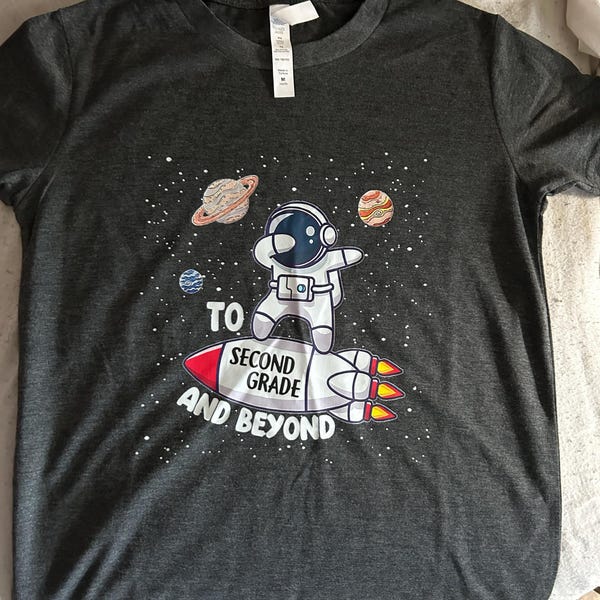 Kids Back to School Shirt, Second Grade Kids Shirt, Custom Kids School ...