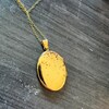 Peridot Set on Sterling Silver Oval Locket With Photo,custom Engraving ...
