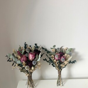 Bridal Bouquet Nightfall Wedding Bouquet Boho Dried Flower Bouquet ...