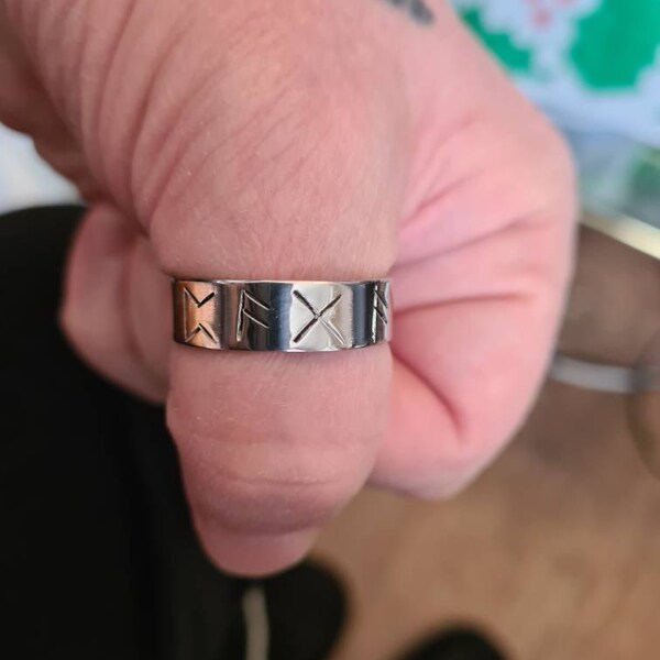 Made to Order Rune Ring - Etsy