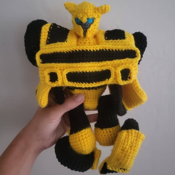 Crochet Transformers Bumblebee_ Bumblebee _ PDF English Crochet Pattern ...