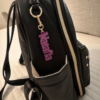 Treble Clef Music Personalized Keychain / Keyring / Bag Tag / Name Tag ...