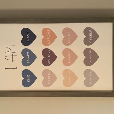 Boy Nursery Decor, Affirmation Wall Art for Kids, Kids Room Wall Decor ...