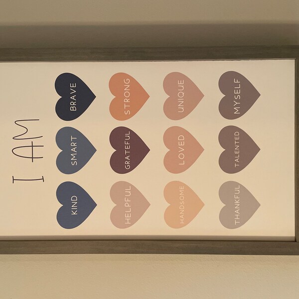 Boy Nursery Decor, Affirmation Wall Art for Kids, Kids Room Wall Decor ...