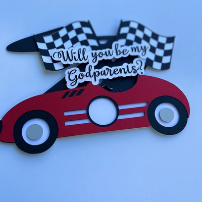 Racing Car Svg,layered,paper,race,retro,birthday,topper,boy,kids,dxf ...