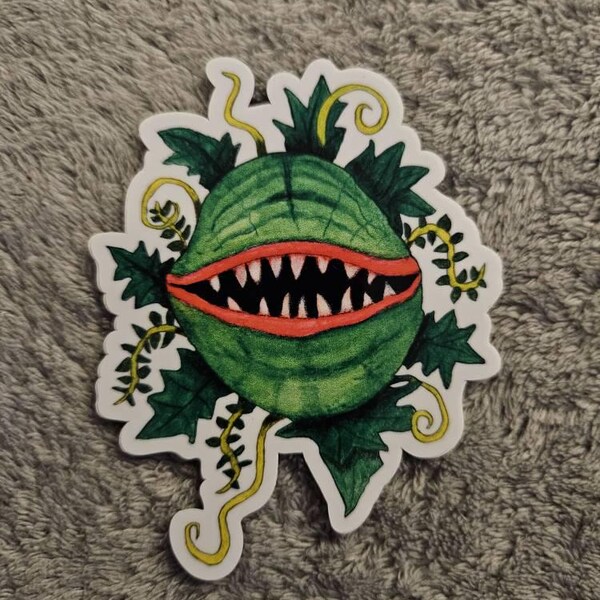 Horror Section Sticker Sheet! 1 Sheet of Thirty-five (35) 3/4" Vinyl ...