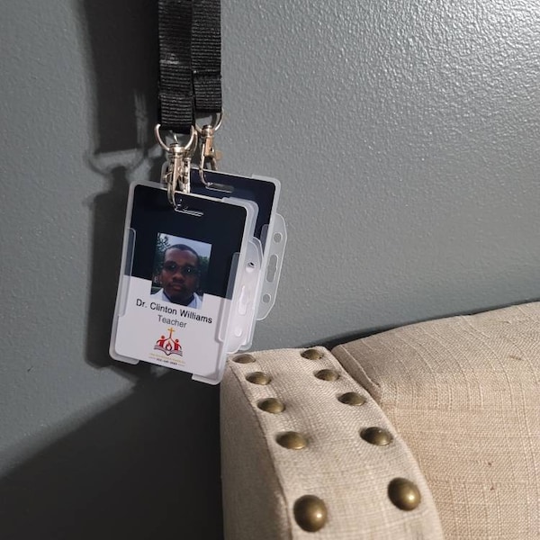 Custom ID Badge, Design Your Own Id Card, Plastic Badge, Office Badge ...