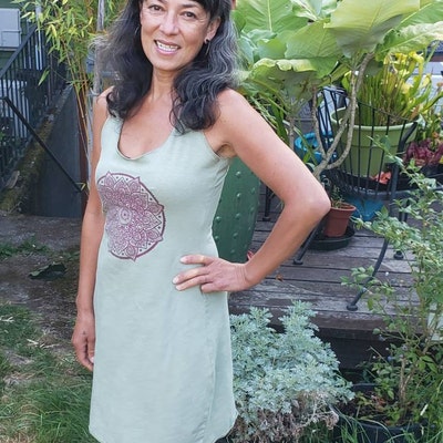 Organic Cotton and Hemp Tunic Top Custom Made in Your Choice of 15 Hand ...