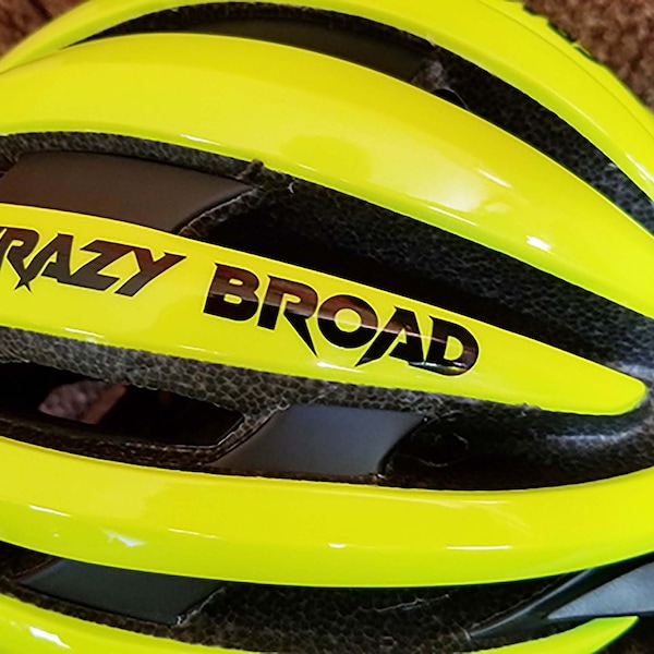Personalized Bike Helmet Decals - Decals for Helmet - MTB Helmet Decals ...