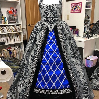 609.3 Metallic Gimp Trim circles Bright-silver 3/8 9mm, Silver Gimp ...