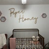 Custom Wood Name Sign for Nursery or Kids Room Decor - Etsy