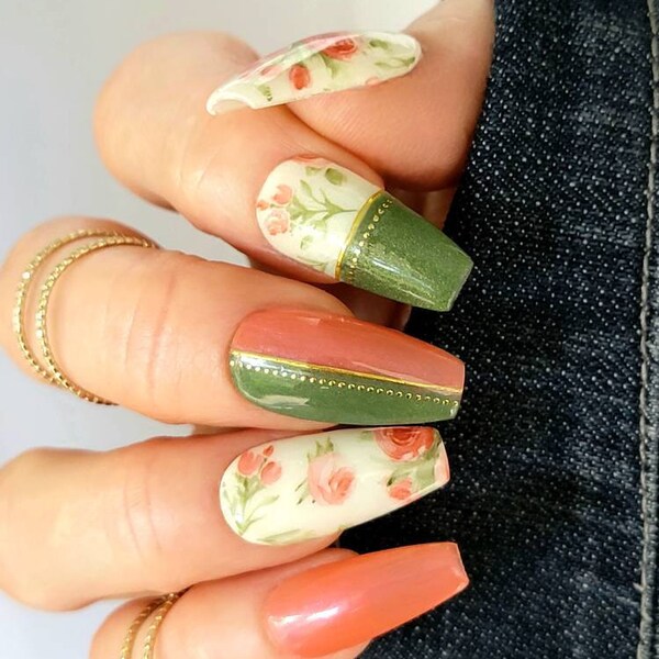 Black & White Transfer Foil Overlay Set #1 | Accent Nails or Entire ...