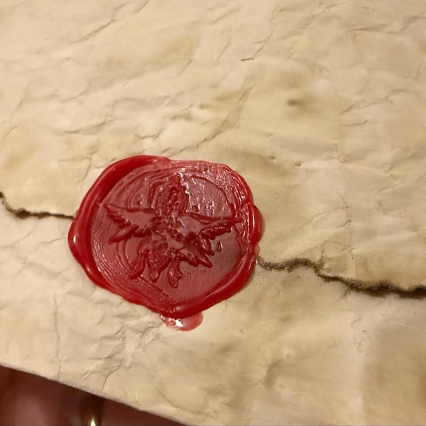Strahd Zadrovich Family Crest Wax Seal Stamp - Vampire Wedding ...